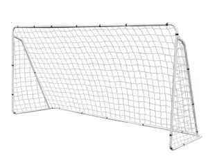 zeny 12'x6' portable soccer goal for backyard kids adults soccer net and frame for home backyard practice training goals soccer field equipment