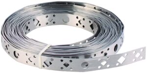 timco 2010fbs stainless steel-20 x 10-1 pc fixing band stainless, silver