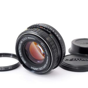 SMC Pentax-M 50mm F1.7 manual focus lens.