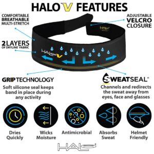 Halo Headband mens Halo Headband velcro, Camo Green, 1 SIZE US