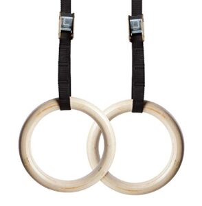 nexpro wood gymnastic ring olympic strength training gym rings wooden