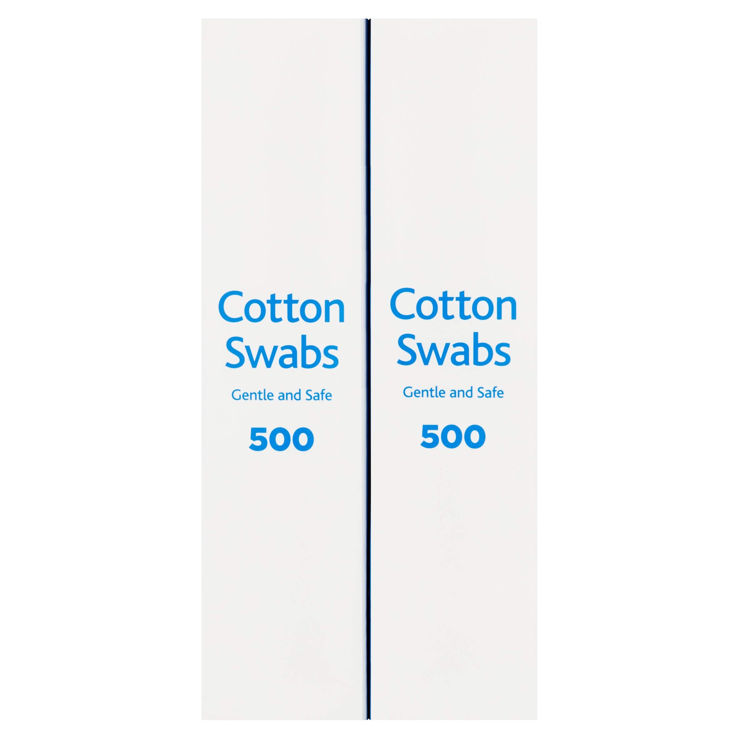 Equate Cotton Swabs Twin Pack, 1000 Count - 2 Pack (for Ears, Beauty, Makeup, Babies, Dogs, Pets, and More). Includes 2000 Count Total (4x 500 Count = 2000 Total).