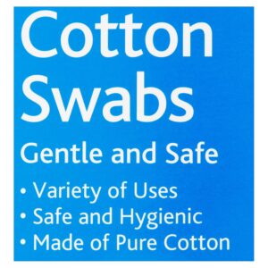 Equate Cotton Swabs Twin Pack, 1000 Count - 2 Pack (for Ears, Beauty, Makeup, Babies, Dogs, Pets, and More). Includes 2000 Count Total (4x 500 Count = 2000 Total).