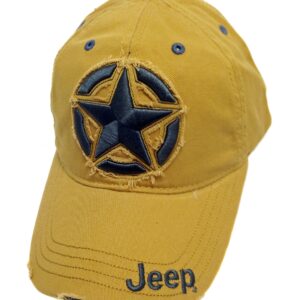 Jeep Distressed 3D Star Cap