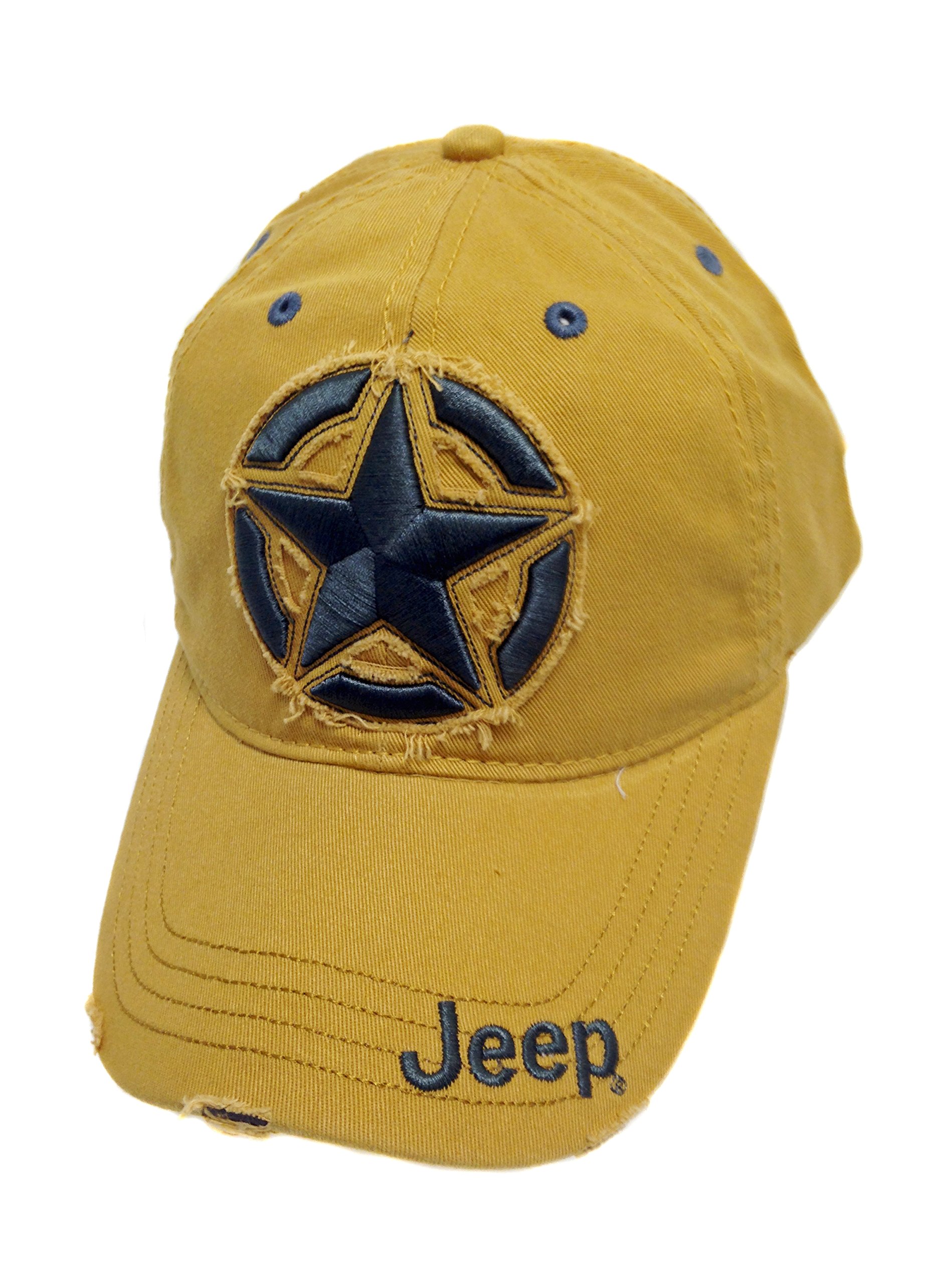 Jeep Distressed 3D Star Cap