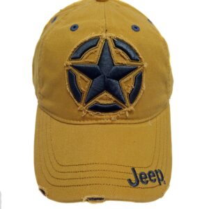 Jeep Distressed 3D Star Cap