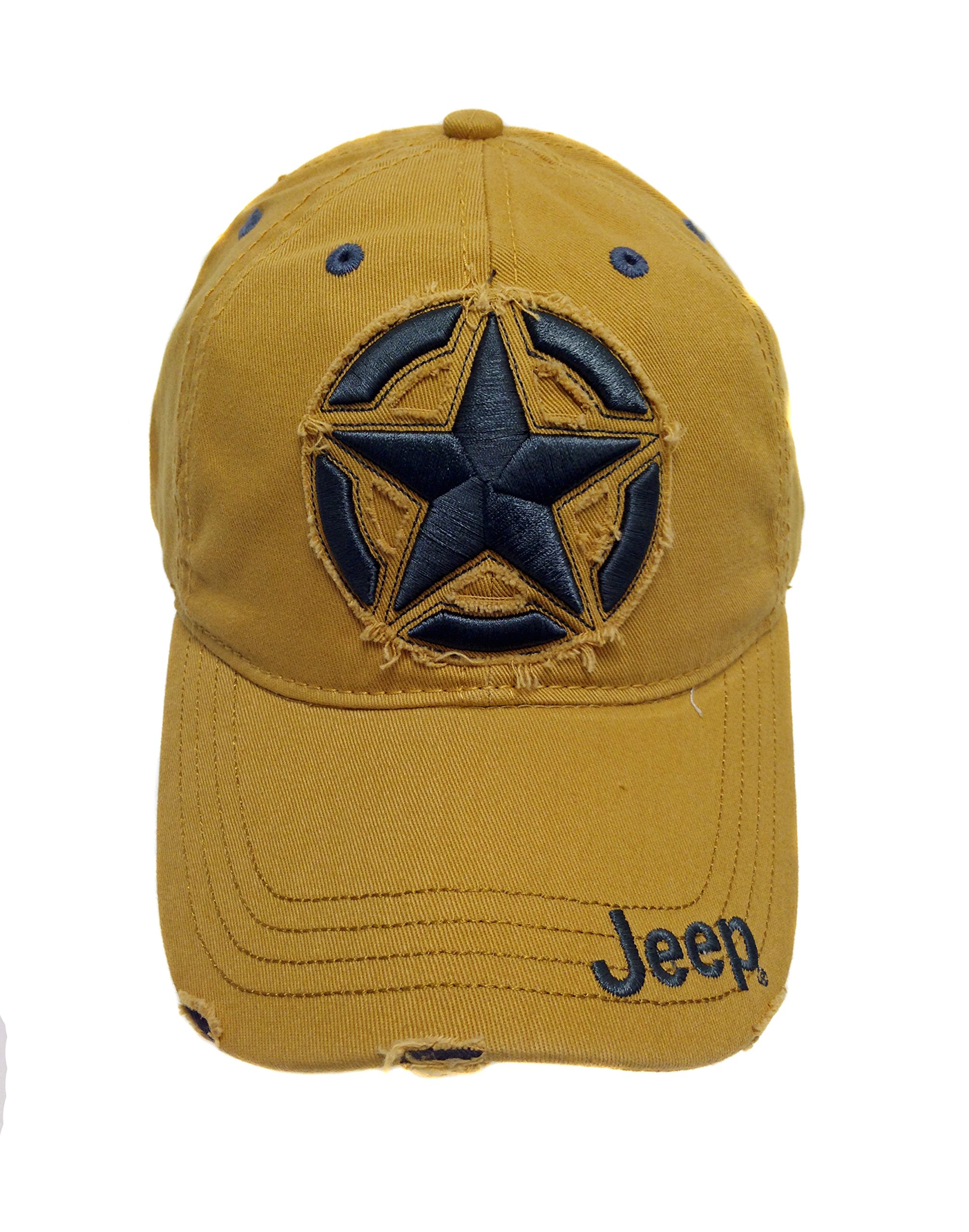 Jeep Distressed 3D Star Cap