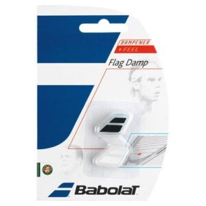 BABOLAT Unisex's Flag Damp X 2 Vibration Dampener, Black/Neon/Red, One Size