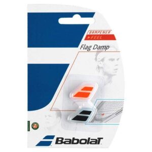 BABOLAT Unisex's Flag Damp X 2 Vibration Dampener, Black/Neon/Red, One Size