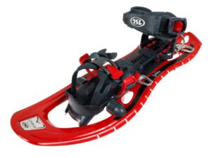 symbioz hyperflex elite snowshoe, red, 20.5in