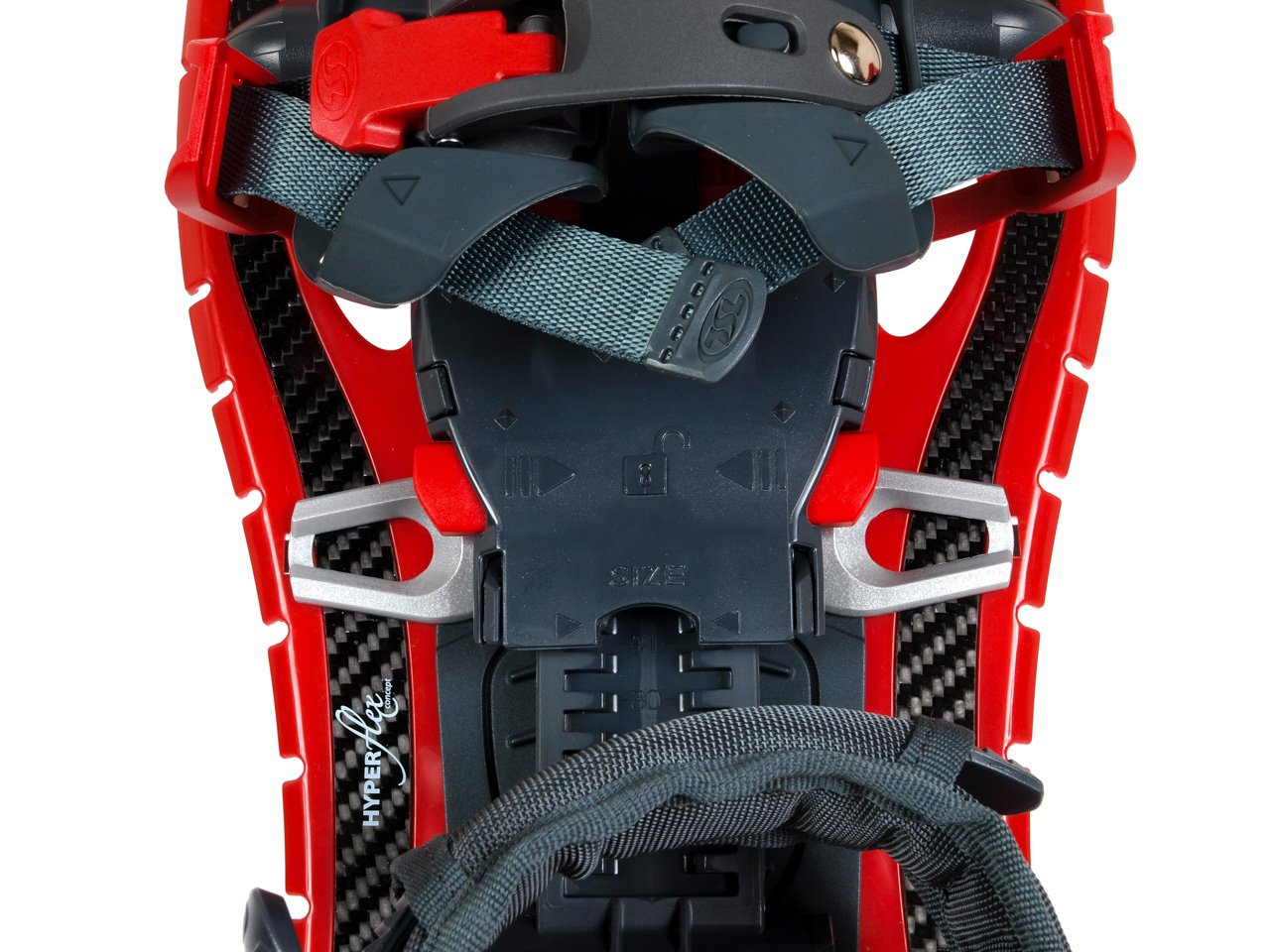 Symbioz Hyperflex Elite Snowshoe, Red, 20.5in