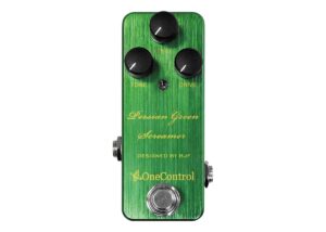 one control persian green screamer overdrive effects pedal