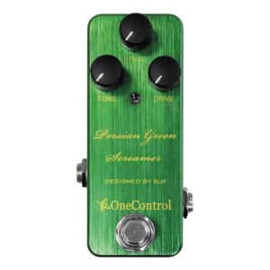 One Control Persian Green Screamer Overdrive Effects Pedal