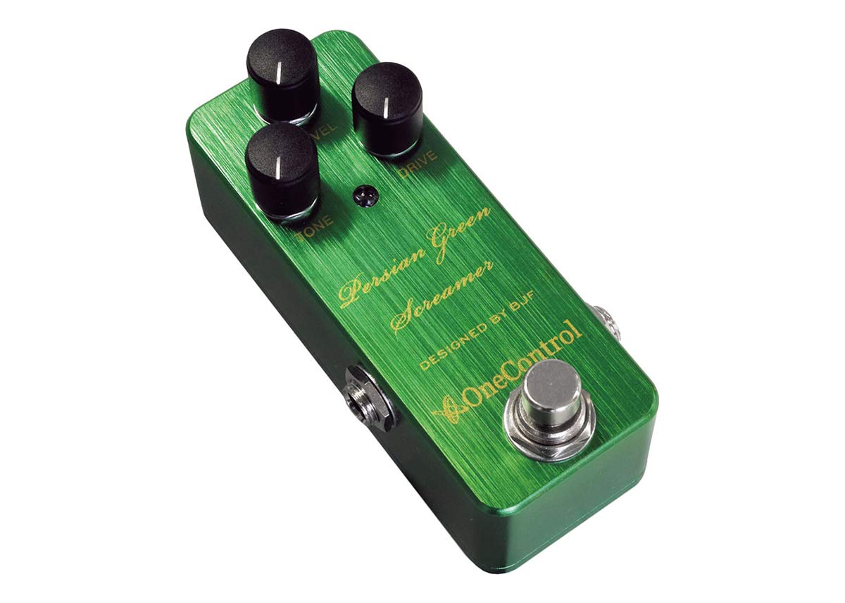 One Control Persian Green Screamer Overdrive Effects Pedal