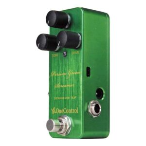 One Control Persian Green Screamer Overdrive Effects Pedal