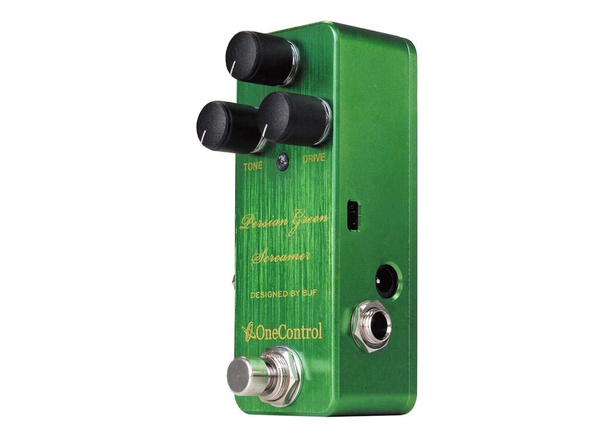 One Control Persian Green Screamer Overdrive Effects Pedal