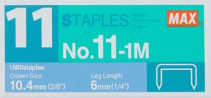 dhp comerpa slu max staples – no. 11, pack of 10, 1 m