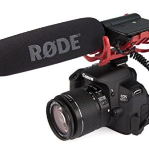 Rode VideoMic Microphone Pack with Rycote Lyre Mount, Boom Pole, Screw Adapter and Extension Cable