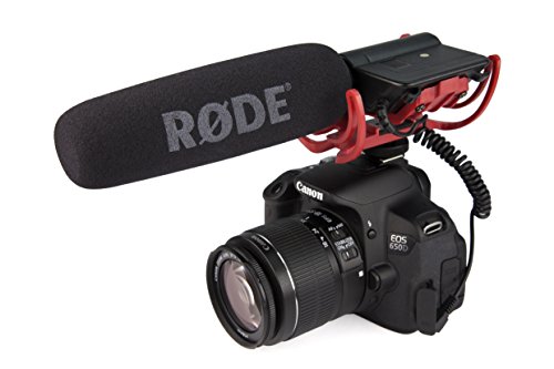 Rode VideoMic Microphone Pack with Rycote Lyre Mount, Boom Pole, Screw Adapter and Extension Cable