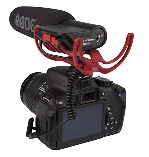 Rode VideoMic Microphone Pack with Rycote Lyre Mount, Boom Pole, Screw Adapter and Extension Cable