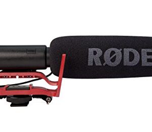 Rode VideoMic Microphone Pack with Rycote Lyre Mount, Boom Pole, Screw Adapter and Extension Cable