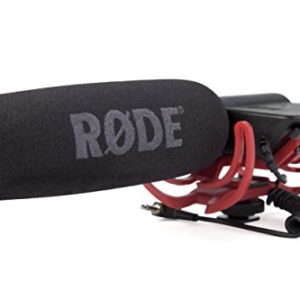 Rode VideoMic Microphone Pack with Rycote Lyre Mount, Boom Pole, Screw Adapter and Extension Cable