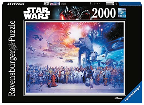 Ravensburger Star Wars Universe Jigsaw Puzzle - 2000 Pieces | Unique and Interlocking Pieces Disney Licensed | Ideal for Adults and Kids Aged 12 and Up