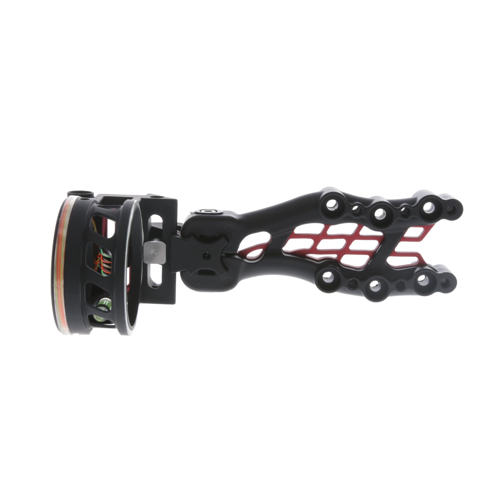 TRUGLO Carbon Hybrid 5-Pin Durable Ultra-Lightweight Carbon / Aluminum Archery Bow Sight with Large Circular Field of View - for Right & Left-Handed Shooters - Standard Adjustment