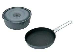 snow peak aluminum non-stick cooker 1000