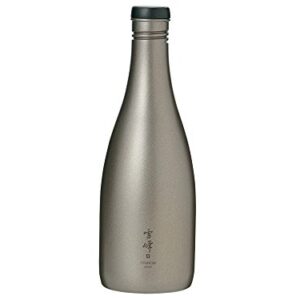 Snow Peak Titanium Sake Bottle