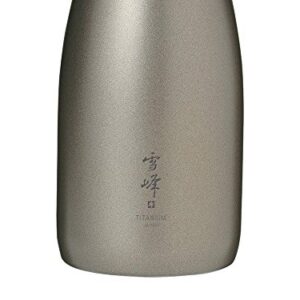 Snow Peak Titanium Sake Bottle