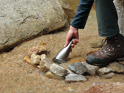 Snow Peak Titanium Sake Bottle