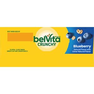 belVita Blueberry Breakfast Biscuits, 30 Total Packs, 5 Count(Pack of 6)