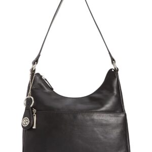 Giani Bernini Nappa Black Leather Hobo Handbag