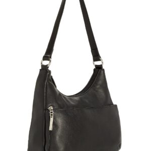 Giani Bernini Nappa Black Leather Hobo Handbag