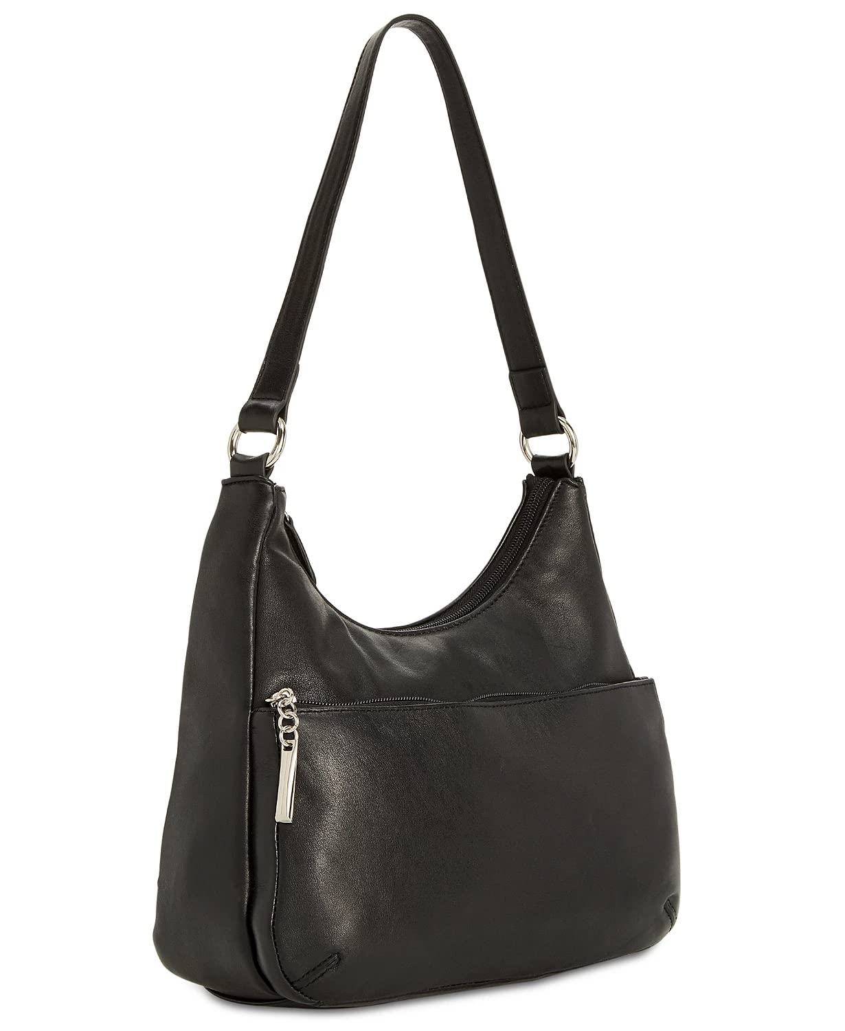 Giani Bernini Nappa Black Leather Hobo Handbag