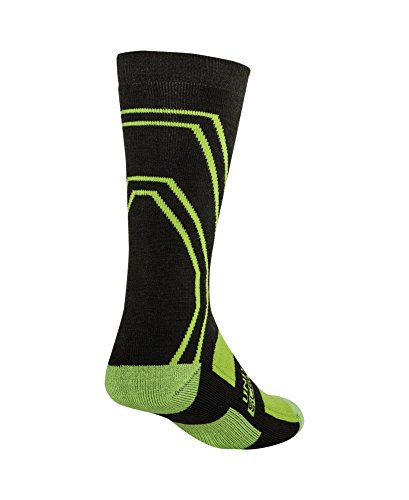 Under Armour Men's Scent Control Cushion Crew Socks, Rifle Green/Velocity Green, Medium