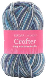 sirdar snuggly baby crofter dk double knitting - 50g skye (174)