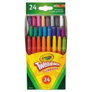 crayola twistables mini twistable crayons 24 pk