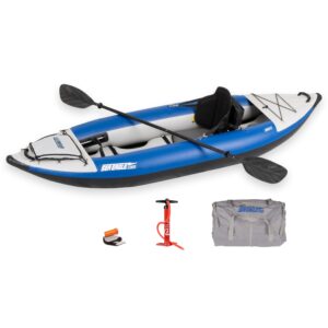 sea eagle se300x explorer inflatable kayak, pro package by sea eagle