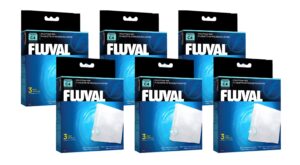 fluval 18 pack of replacement poly/foam pads for c4 power filters