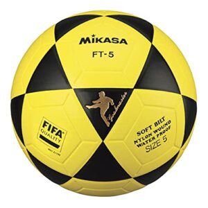 mikasa ballon footvolley 5 ft-bky-noir/jaune - 5, 1300