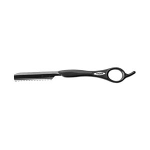 feather styling razor black