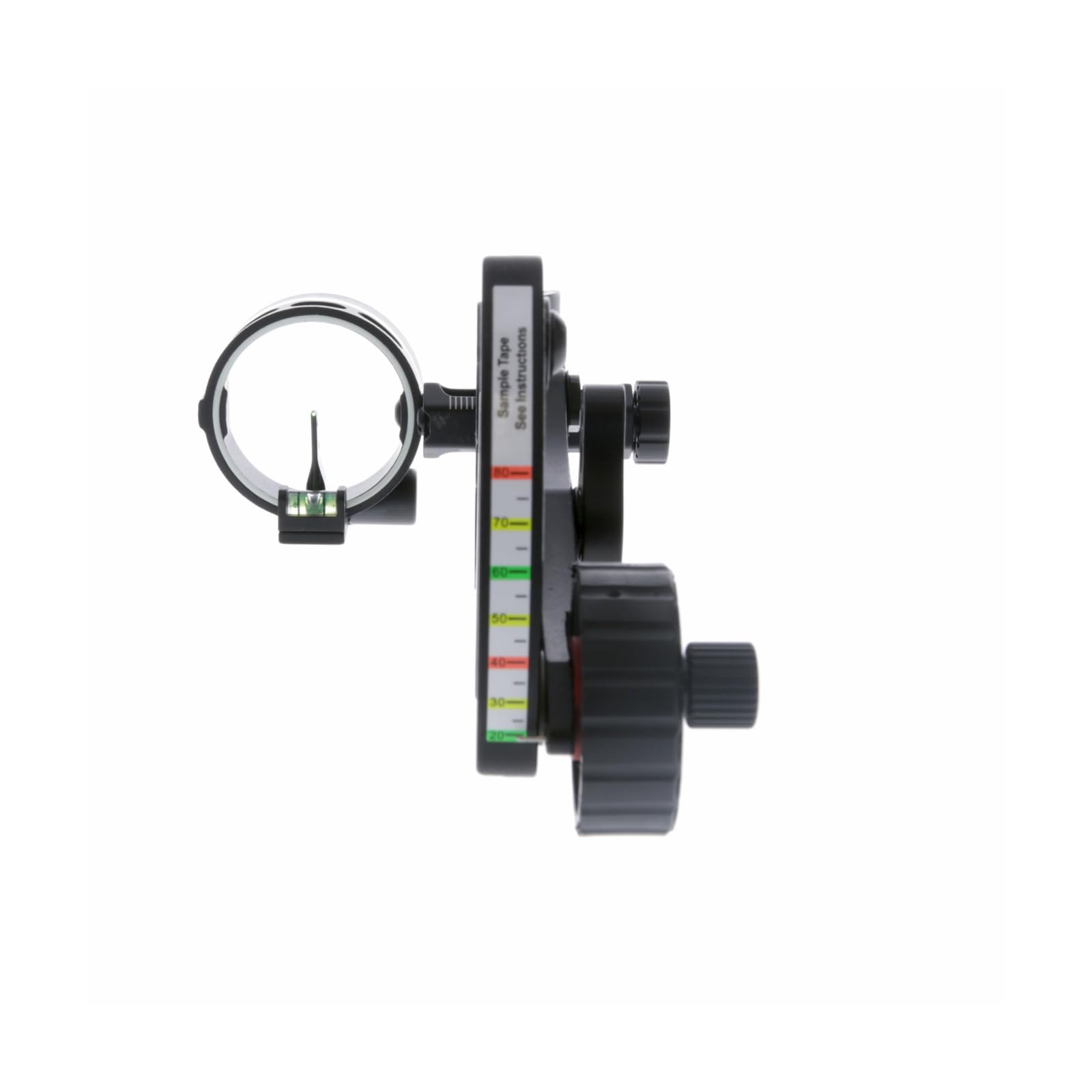 TRUGLO RANGE-ROVER Series Single-Pin Moving Bow Sight, Black, Left-Handed, .019" Pin, Toolless Micro-Adjustable Windage