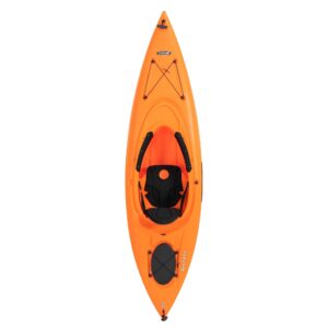 emotion guster sit-inside kayak, orange, 10'