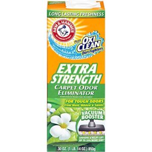 arm & hammer carpet odor eliminator, extra strength 30 oz.