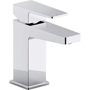 kohler 99760-4-cp honesty 1.2 gpm bathroom sink faucet, single handle, polished chrome