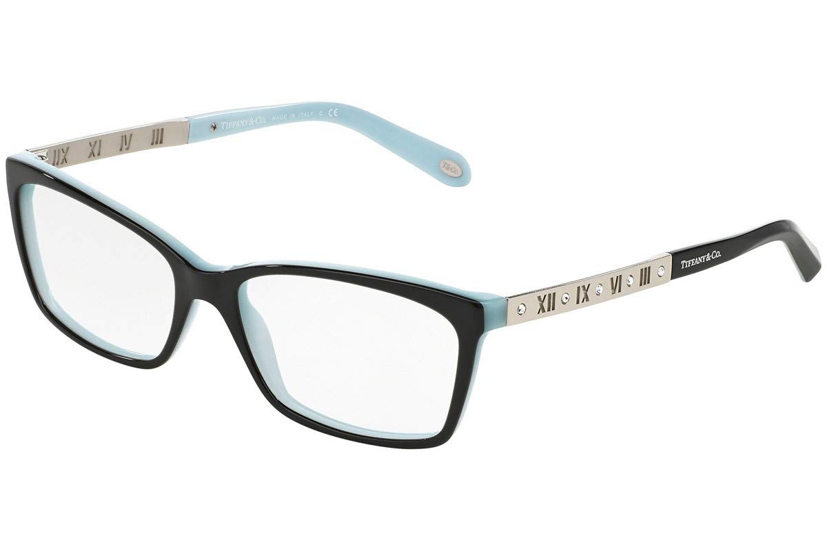 Tiffany - ATLAS TF 2103B, Geometric, acetate, women, BLACK TURQUOISE (8055), 53/16/140