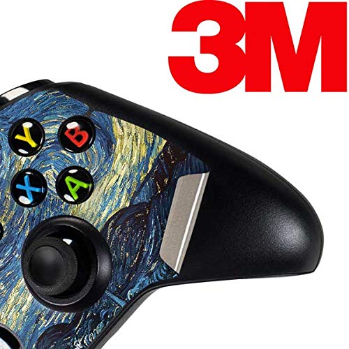 Skinit Decal Gaming Skin compatible with Xbox One Controller - Officially Licensed Bridgeman Art van Gogh - The Starry Night Design