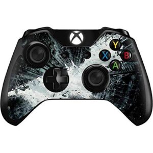 skinit decal gaming skin compatible with xbox one controller - officially licensed warner bros batman dark knight rises design